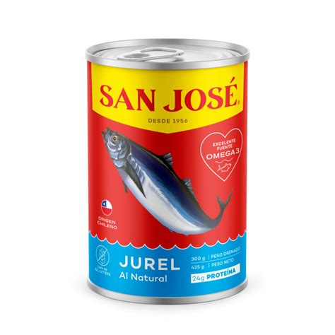 Jurel Natural Lata Drenado 300 G Neto 425 G San José