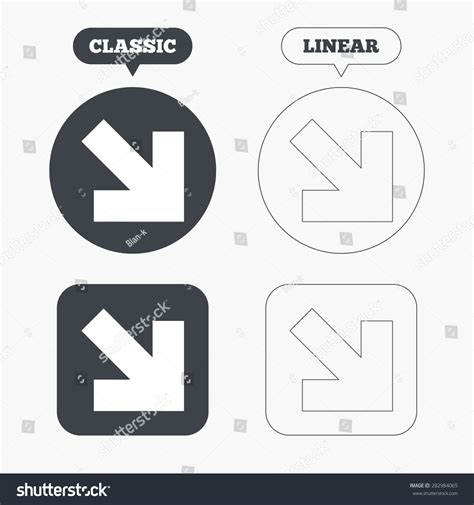 Arrow Sign Icon Next Button Navigation Symbol Royalty Free Stock
