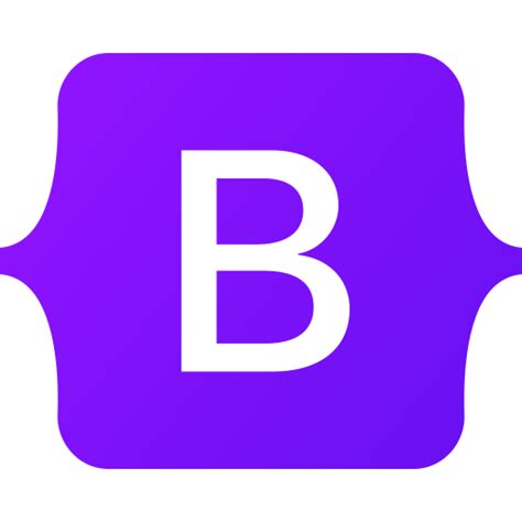 Bootstrap 5 Logo Icon Svg Vector And Png Free Download Uxwing