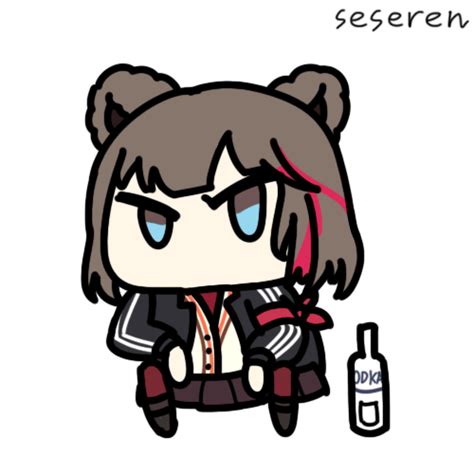 Safebooru 1girl Animal Ears Animated  Arknights Bear Ears Seseren