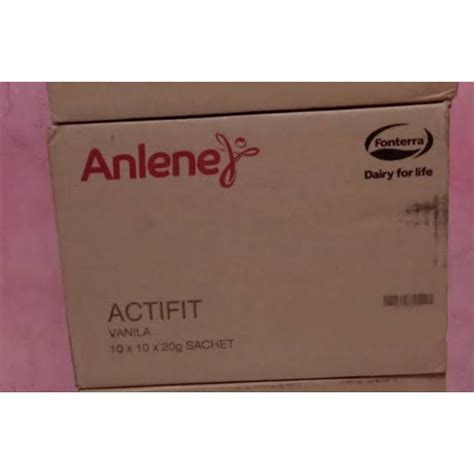 Jual Susu Bubuk Anlene Sachet Dus Karton Vanila Cokelat Isi 10 Renteng