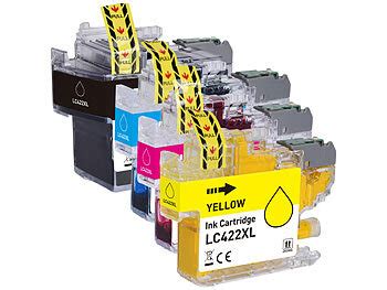 Icolor Tinten Set F R Brother Drucker Ersetzt Lc Xl Bk C M Y
