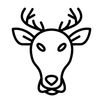 Stag Logo In Circle Vector Stag Logo Deer Silhouette PNG And Vector