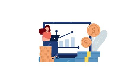 Premium Vector Financial Investment Vector Illustration