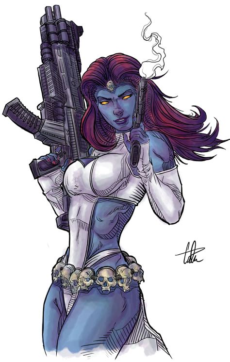 Mystique Marvel Art