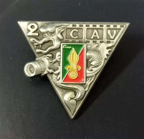 INSIGNE LÉGION ÉTRANGÈRE 2REP Para TAP C A V Matriculé Rare EUR 62 00