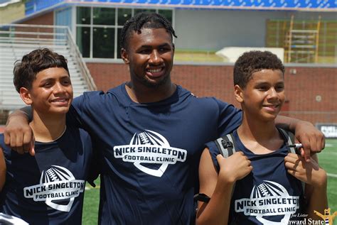 ‘it S Just Really Brotherly Love Nick Singleton Gives Back To