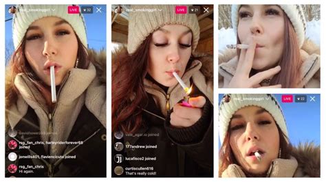 Cigarettes Real Smoking Girl Clips Sale