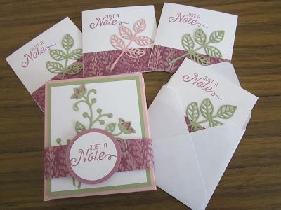 Creating With Carol Easy Fun Note Cards