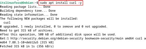 How To Fix Curl Command Not Found” On Debian 12 Its Linux Foss