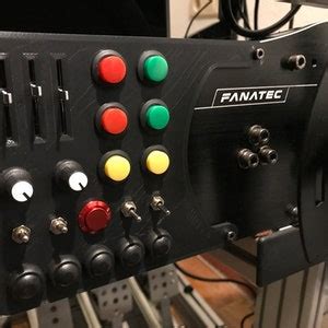 Fanatec CSW Button Box Mount Holder Two Side DIY Kit Simracing Accessories Etsy
