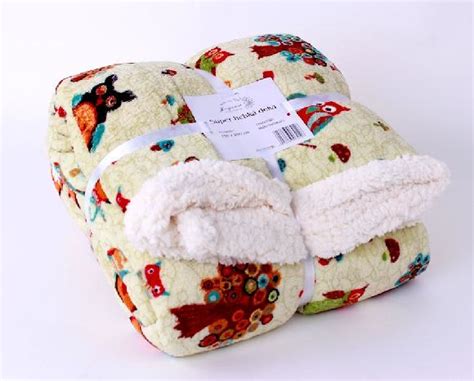 Mikroplyšová Deka S Beránkem Sovička 150x200 České Povlečení