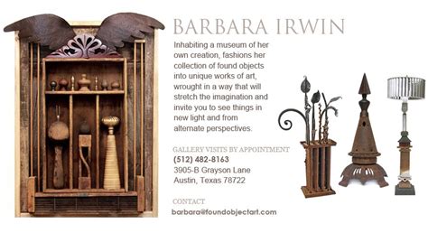 Found Objectassemblage Art By Barbara Irwin This Is One Of My