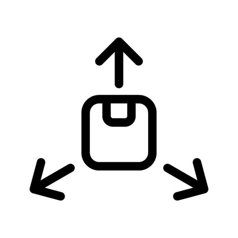 Distribution Icon Symbol Design Illustration 49885014 Vector Art At