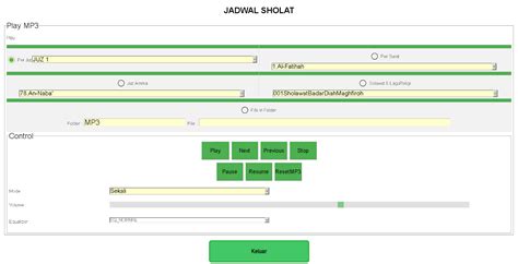 Setting JWS Jam Waktu Shalat ESP WiFi P4 75 P10 Seven Segment All In