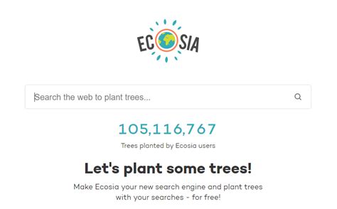 Ecosia The Search Engine That Plants Trees