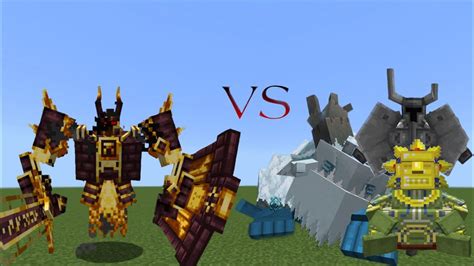 Ignis Vs Mowzies Mobs Minecraft Mob Battle Youtube