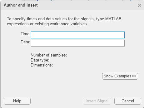 Create Signals With MATLAB Expressions And Variables MATLAB Simulink