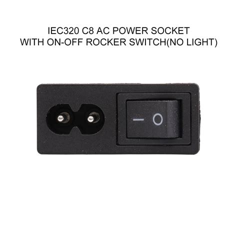 1pc Iec 320 C8 Mains Ac Power Socket Elektrische P Vicedeal