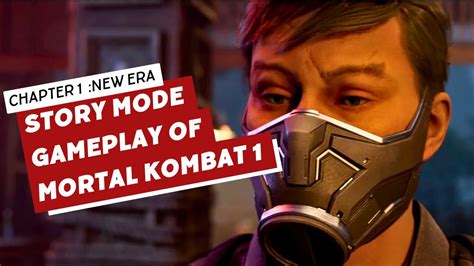 Mortal Kombat 1 Story Mode Gameplay Chapter 1 New Era Youtube