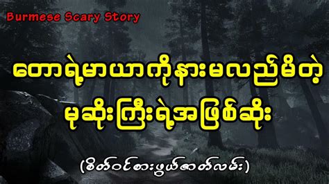 တောရဲ့မာယာကိုနားမလည်မိတဲ့မုဆိုးကြီးရဲ့အဖြစ်ဆိုး Youtube