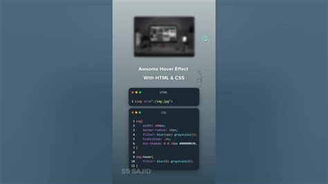 Awesome Hover Effect In Css And Html Only Shorts Youtube