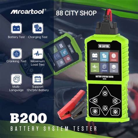 Jual Digital Battery Tester Alat Test Aki 12v 24v Baterai Di Seller