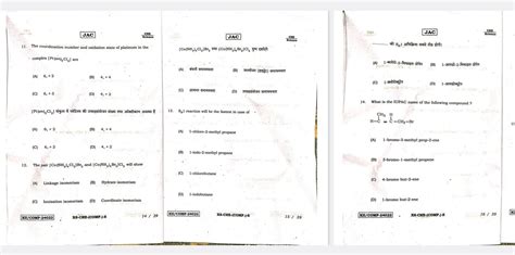 Jac Science Che 11 The Coordination Number And Oxidation State Of P