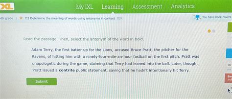 Solved My IXL Learning Assessment Analytics Nth Grade Y 2 Determine