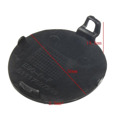 Front Bumper Tow Hook Cover Cap Black For Bmw E E I I I I I Sale Banggood