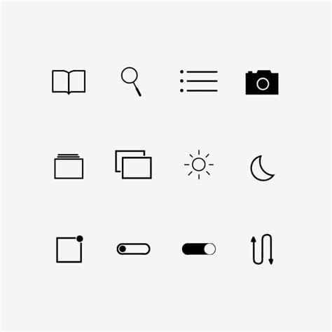 아이콘 흑백 일러스트 색 구성표 Ios 시스템 돋보기 무료 버튼 Png 흑백 시스템 아이콘 Png 일러스트 및 Psd 이미지 무료 다운로드 Pngtree