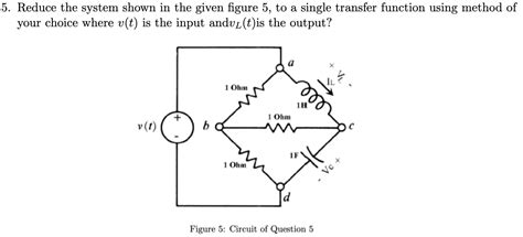 Solved I Need An Answer For This Question Reduce The System Chegg Com