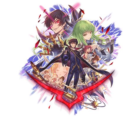Code Geass Gbf Collab Rerun Lelouch 5 Uncap Art Rcodegeass