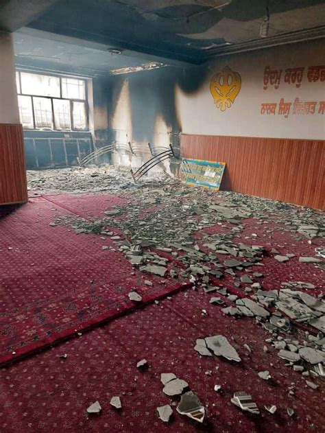 Taliban Led Afghan Govt To Help Renovate Gurdwara Karte Parwan Damaged