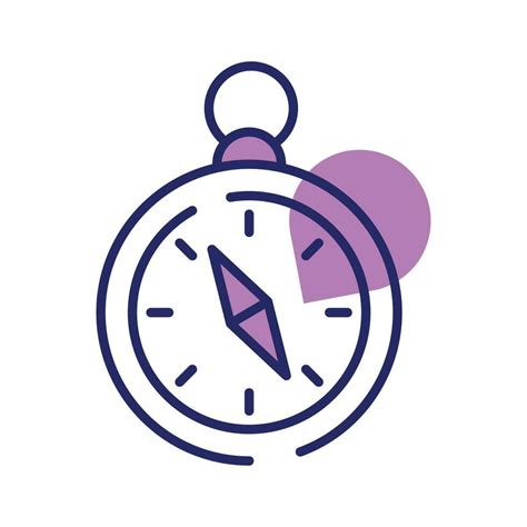 An Amazing Vector Design Of Compass In Modern Style Navigation Tool