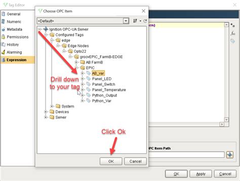 How To Map Move AB Siemens PLC Tags To PAC Control Tags Via Expression Tags In Ignition Edge