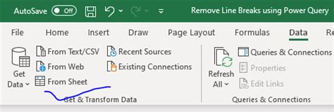 Remove Line Breaks Using Power Query Data Analytics