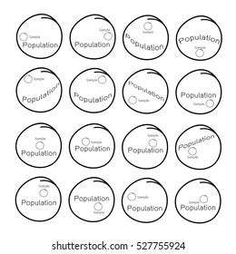 Systematic Random Sampling Over Royalty Free Licensable Stock Vectors Vector Art