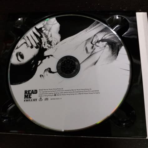 薛凱琪 Read Me 港版 Cd And Dvd Fiona Sit 收錄 慕容雪 微笑殺人事件 興趣及遊戲 音樂、樂器 And 配件 音樂與