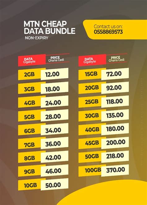 Data Bundle Flyer Design