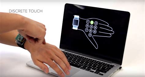you can soon control your smartwatch through skin inputs