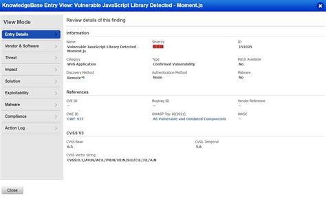 Detection Of Vulnerabilities In Javascript Libraries Qualys Security Blog