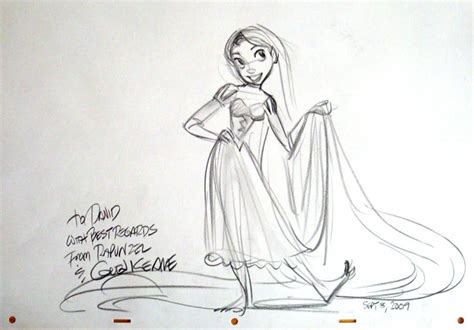 Rapunzel By Glen Keane Slender Hands On Hips Angled Pose Cute Cartoony