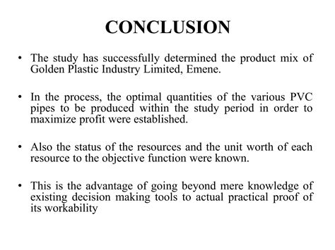 Optimizing Profit With Linear Programming Model Ppt
