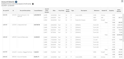 Account Details Dashboard Agvance Help Center