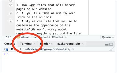 My First Website Build A Simple Website With R And Quarto In Under 30 10 Minutes