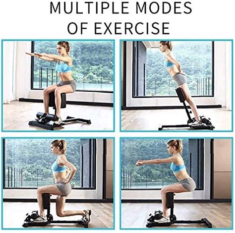 Leikefitness Deluxe Multi Function Deep Sissy Squat Bench Home Gym
