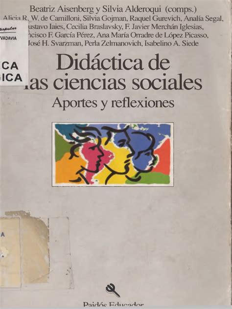 Didactica De Las Ciencias Sociales Aportes Y Reflexiones Aisenberg