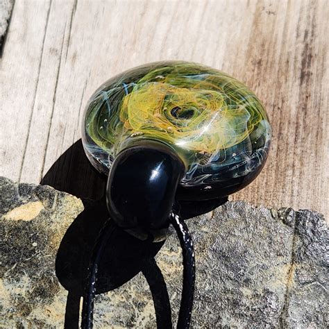 Handmade Blown Glass Pendants Captivating Borosilicate Jewelry Design