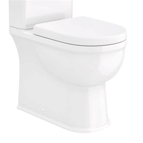 Farnham Fully Enclosed Toilet Pan Cistern And Slim Soft Close Seat Mylife Bathrooms